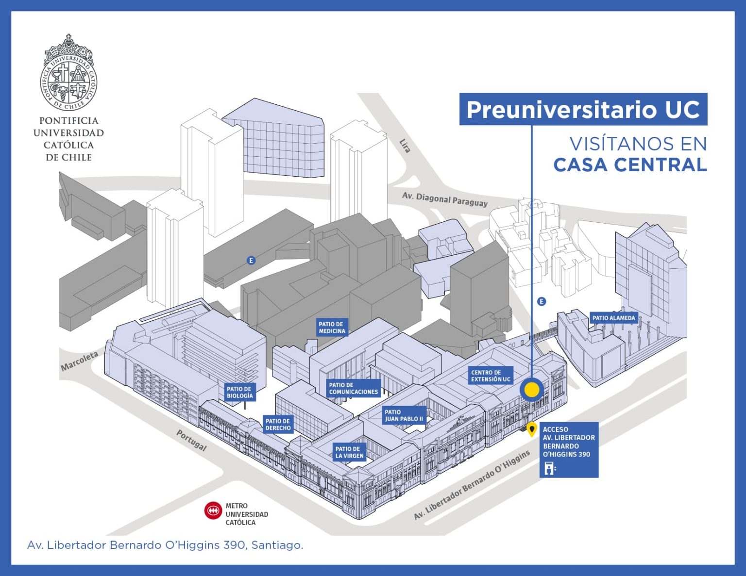 Casa Central - Preuniversitario UC